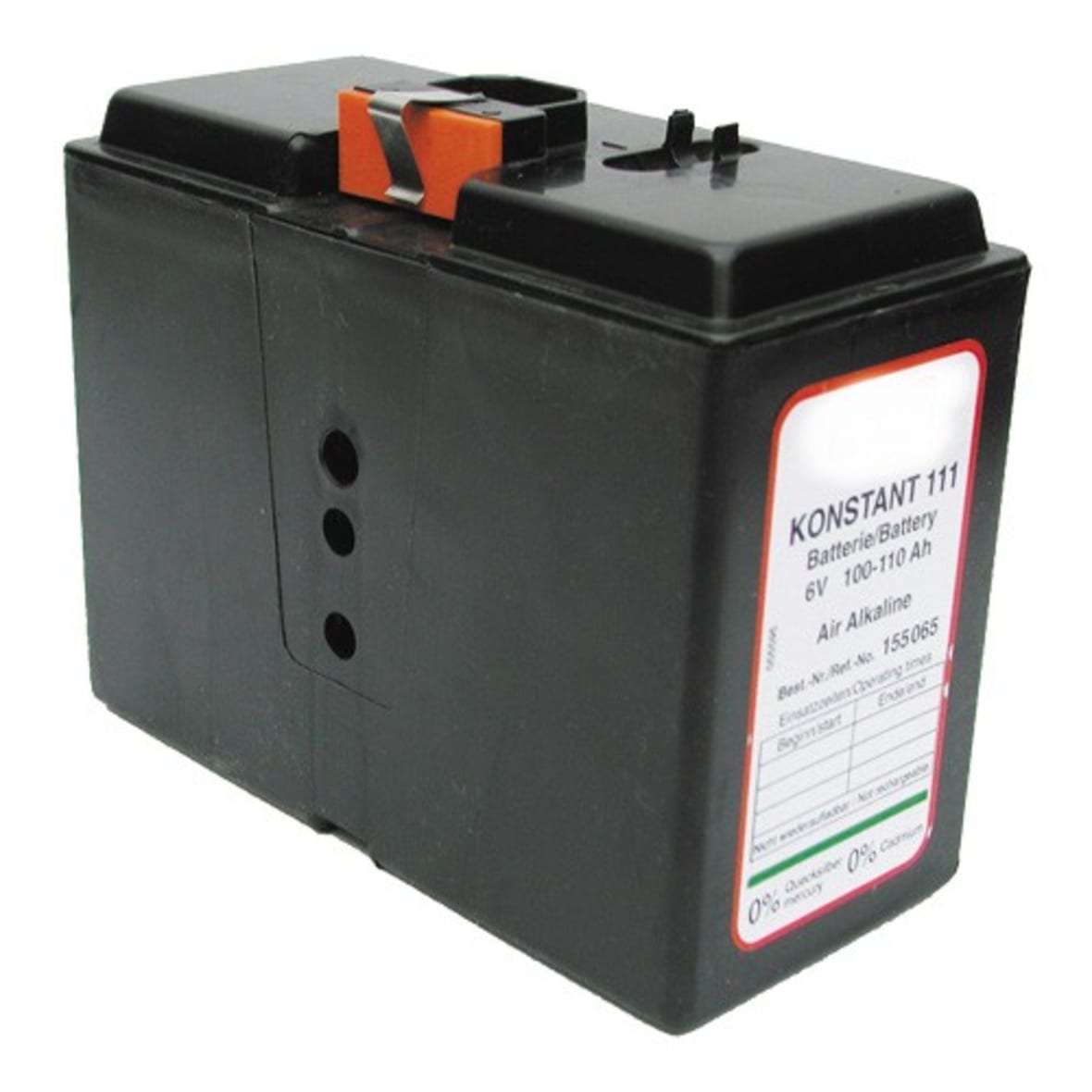 Konstant 111 Batterie für ca. 1300 Std. Dauerlicht