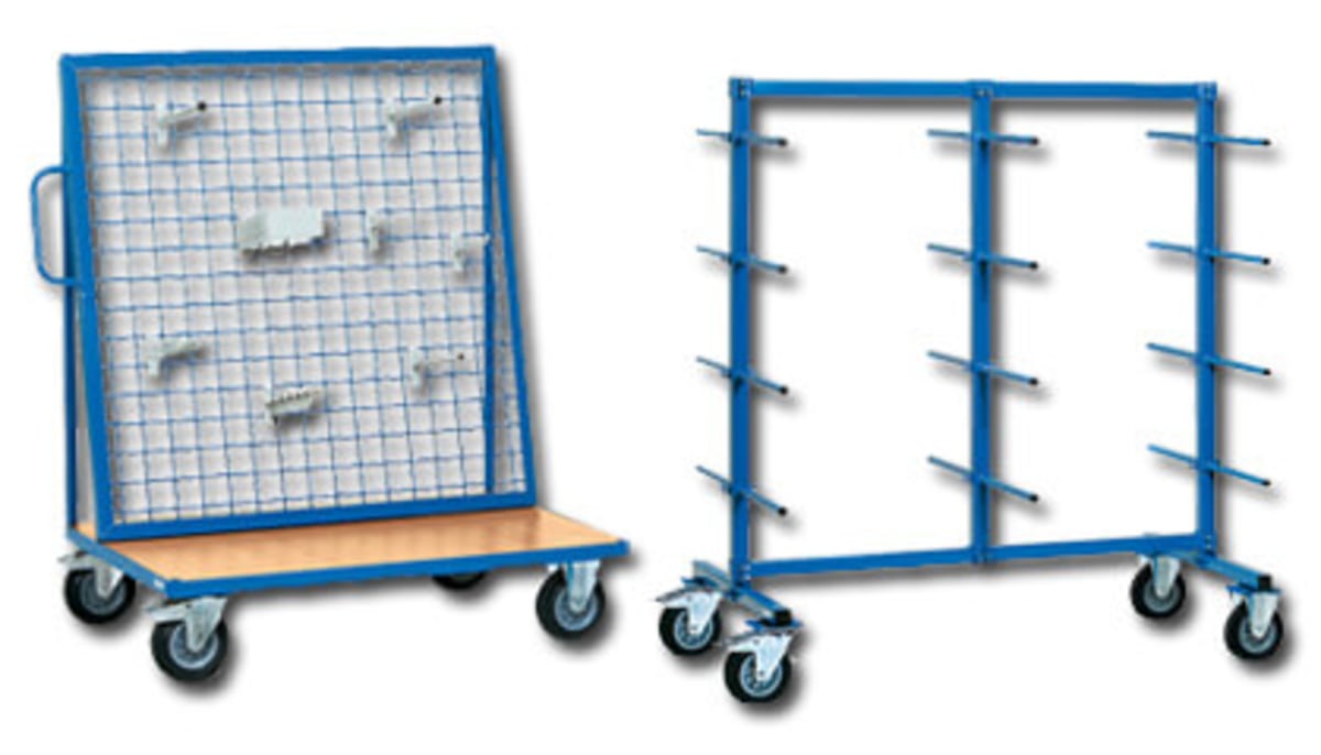 Hordenwagen, Stapelwagen Tragarmwagen, Lackierwagen