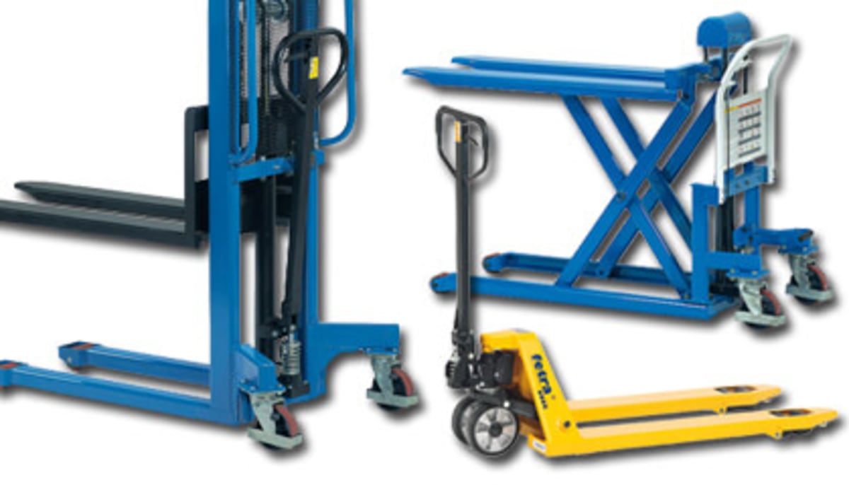 Gabelhubwagen, Hubstapler, Hubtischwagen, Scherenhubwagen