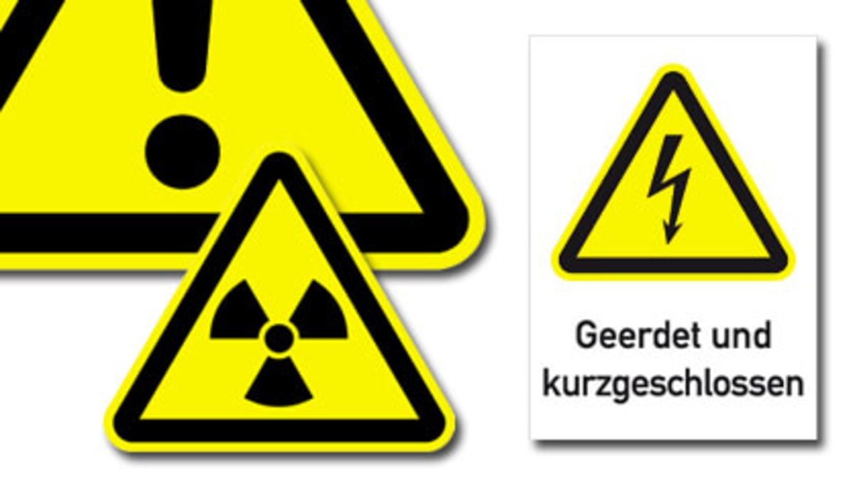 Warnschilder & Warnzeichen im Online-Shop kaufen
