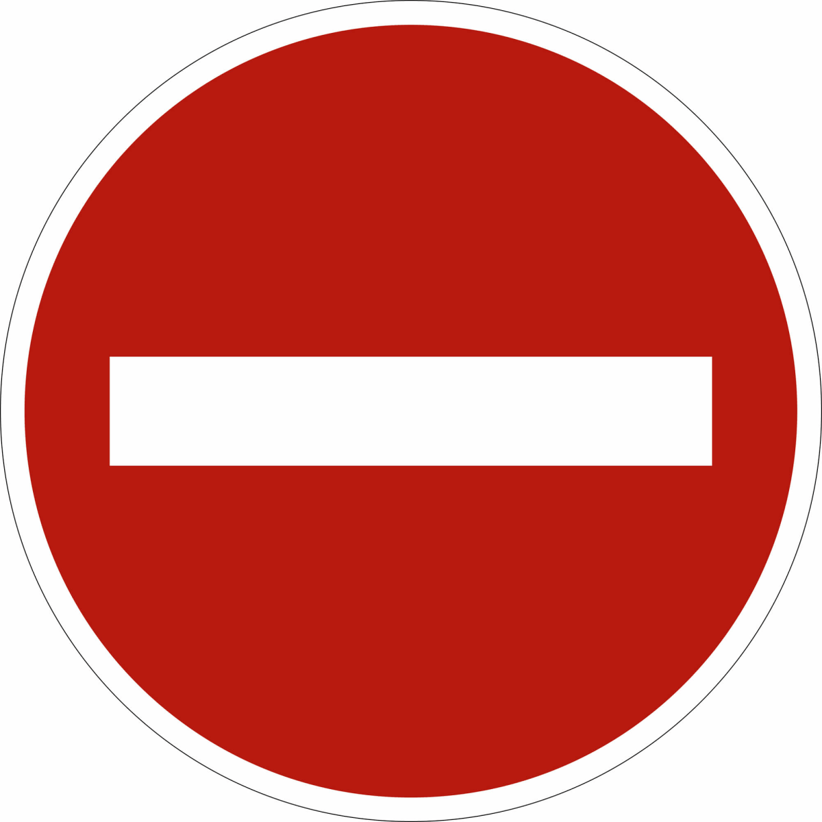 Piktogramm - Durchgang verboten - Piktogramm / Text