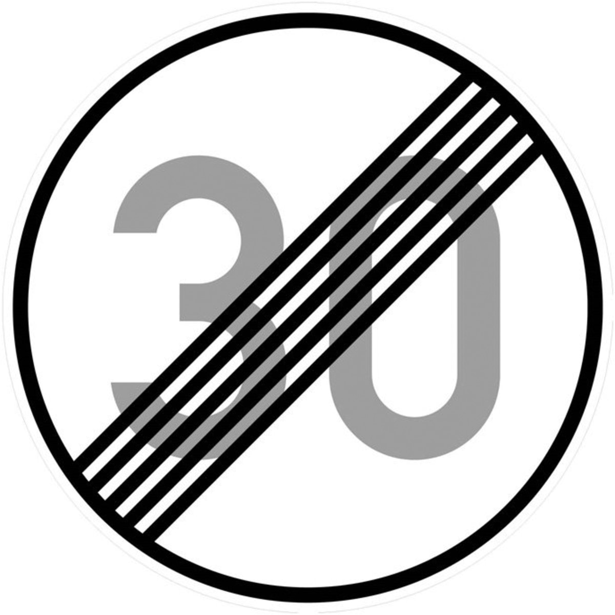 Elegantes Verkehrszeichen Schwarz Weiss Fotosnull