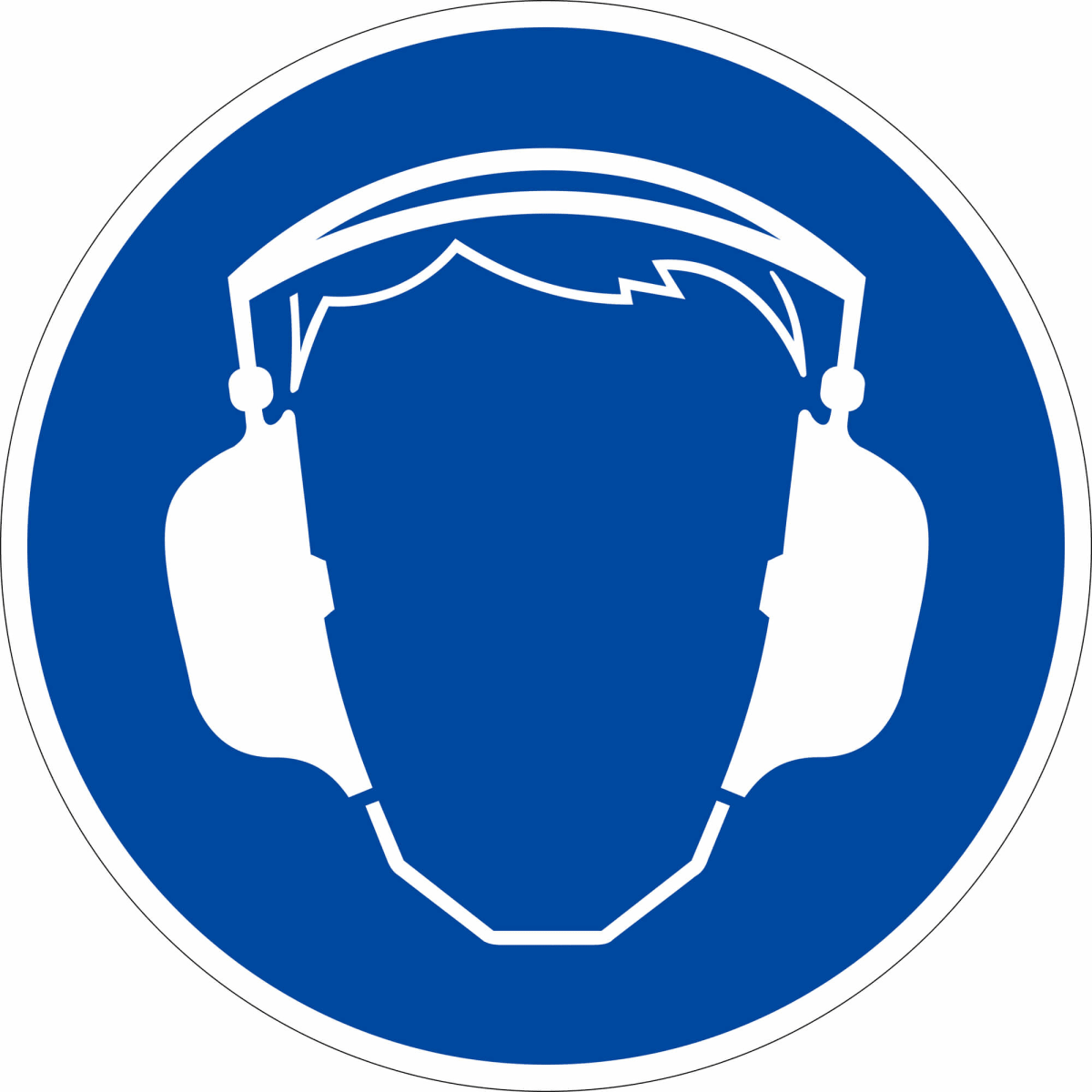 Gebotszeichen - Gehörschutz Gebotsschilder (BGV A8 M 03)