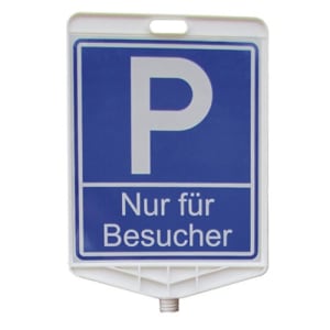 Schilderaufsätze Parkplatz - Viereckiges Schild - Schilderaufsätze