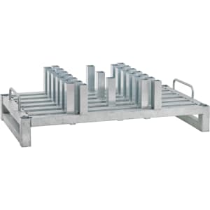 Schilderständer HAND IGEL / Schilderhalter für max. 29 Schilder