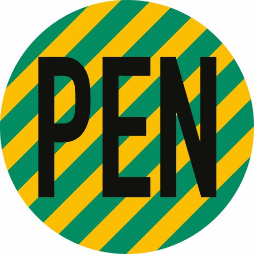 Aufkleber Neutralleiter mit Schutzfunktion (PEN-Leiter)