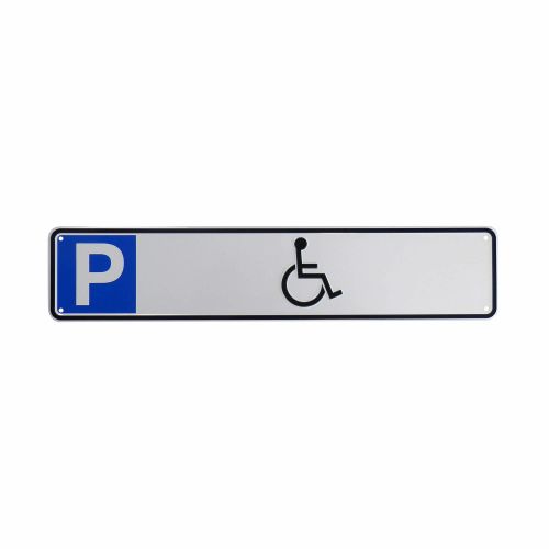 Schild Behindertenparkplatz mit Symbol
