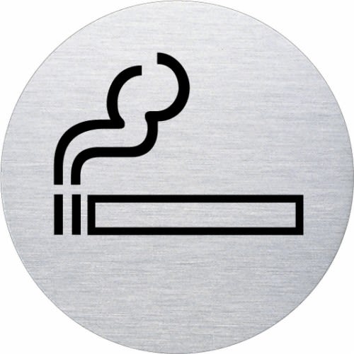 Piktogramm - Rauchen gestattet (Motiv 2) - Rauchverbot / Rauchen gestattet