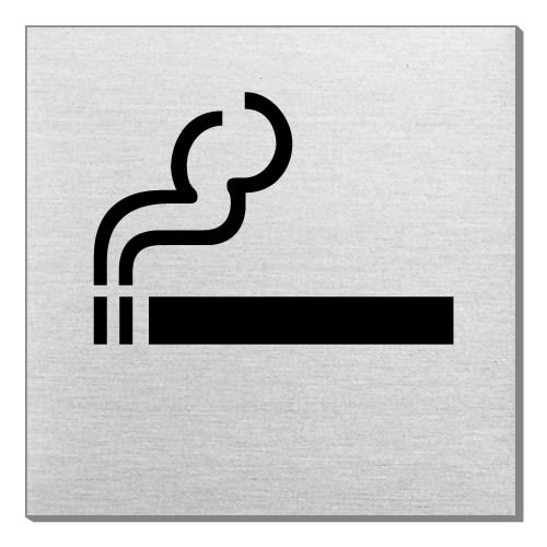Piktogramm - Rauchen gestattet (quadratisch) - Rauchverbot / Rauchen ...