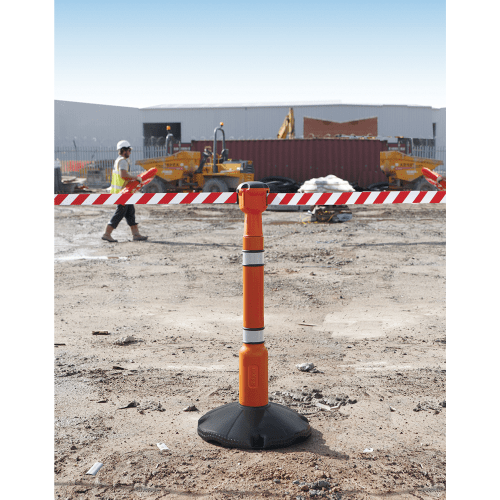 Absperrpfosten für Gurtabsperrung Skipper